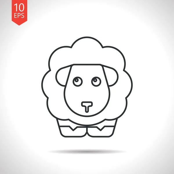 Sheep outline Vector Art Stock Images | Depositphotos