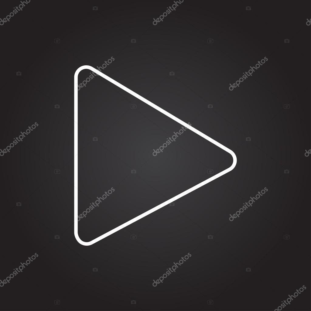 Play button icon Stock Vector Image by ©mara_lingstad #90111852