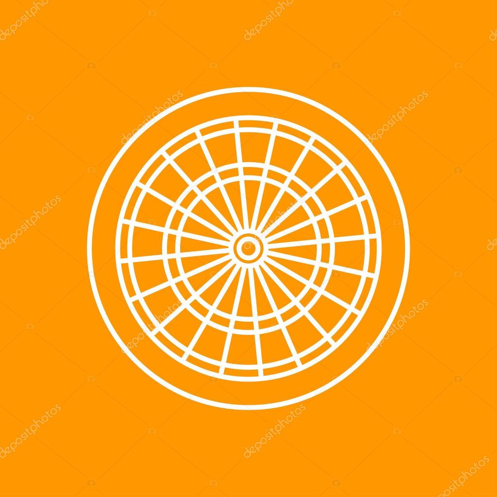 Target board icon Stock Vector by ©mara_lingstad 90393756