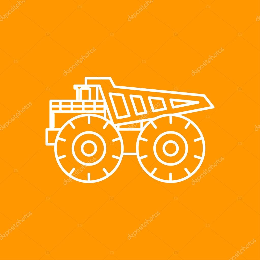 Heavy machine icon Stock Vector Image by ©mara_lingstad #90410298