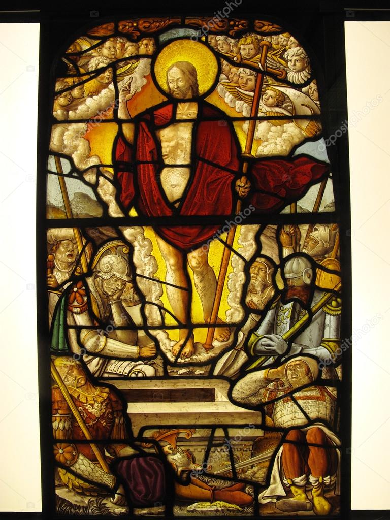 Resurrection Stained Glass