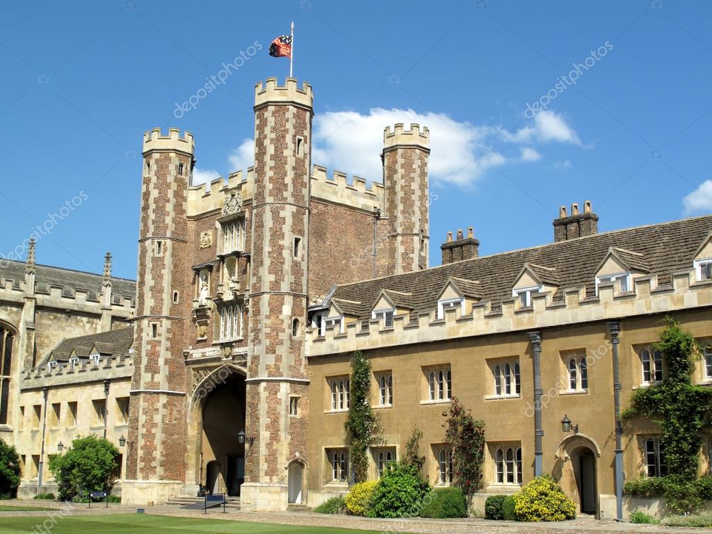 Trinity College Cambridge University — Stock Photo © lenschanger #98983092