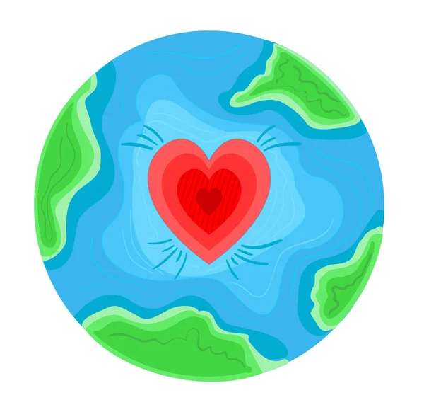Earth heart Stock Photos, Royalty Free Earth heart Images | Depositphotos