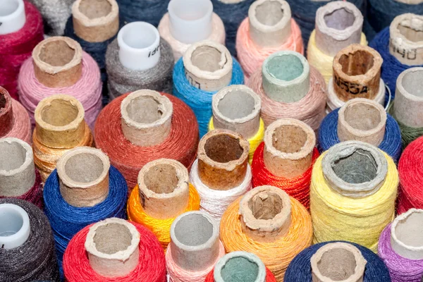 Set of colourful thread — Stock Photo © karnizz #1242509