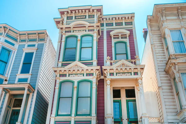 Facades Beautiful Houses San Francisco Beautiful Victorian Architecture ...