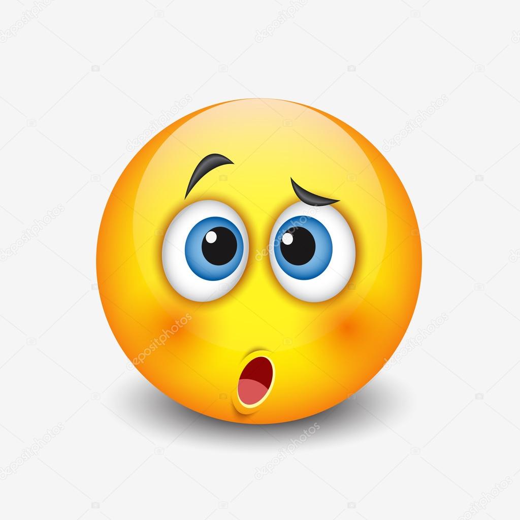 Unsure Face Emoticon