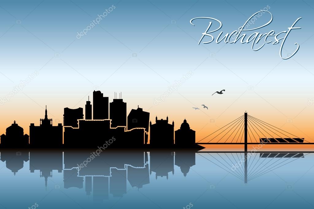 Warsaw skyline illustration — Stock Vector © I.Petrovic #123691174