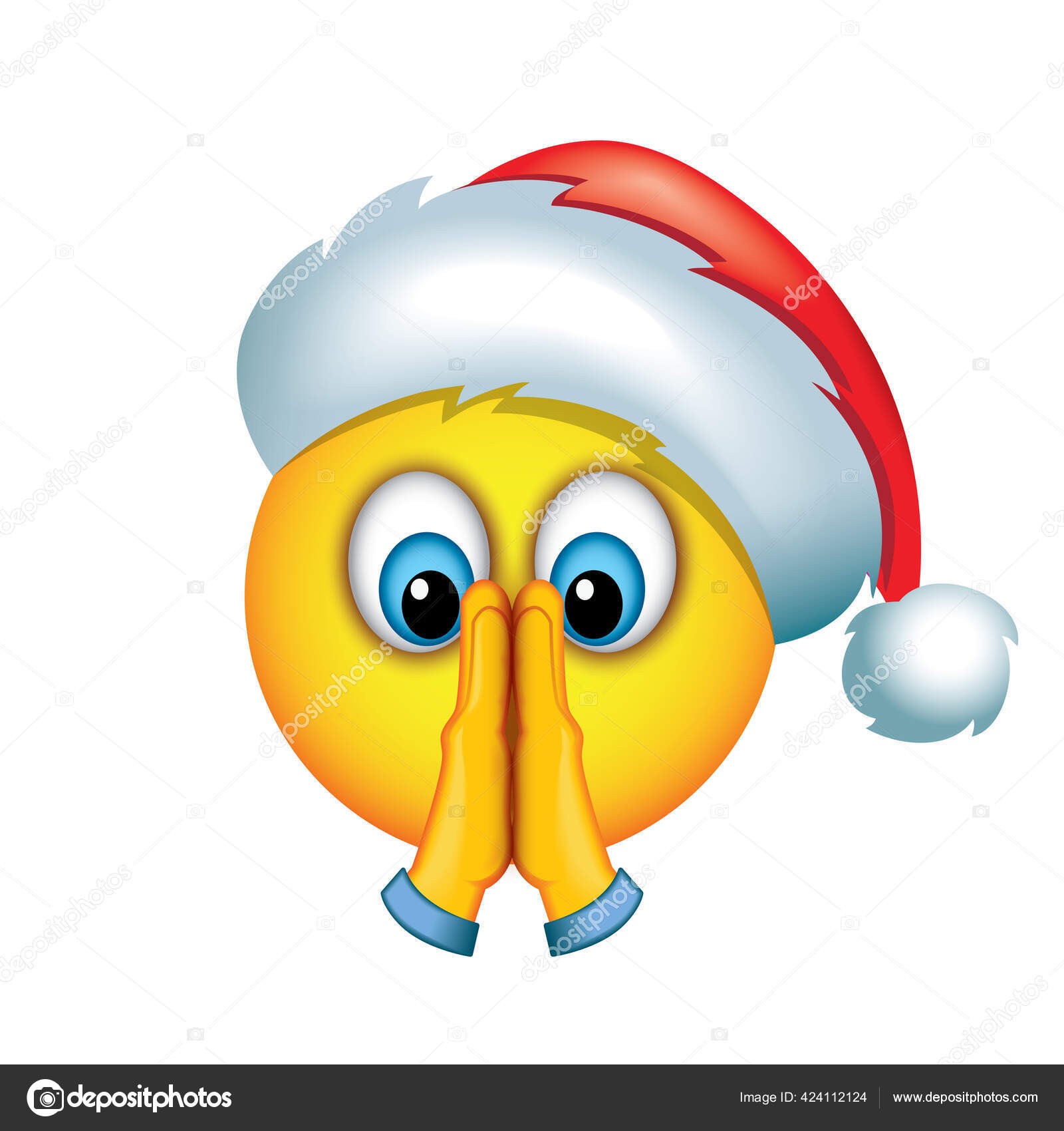 Praying Smiley Emoticon