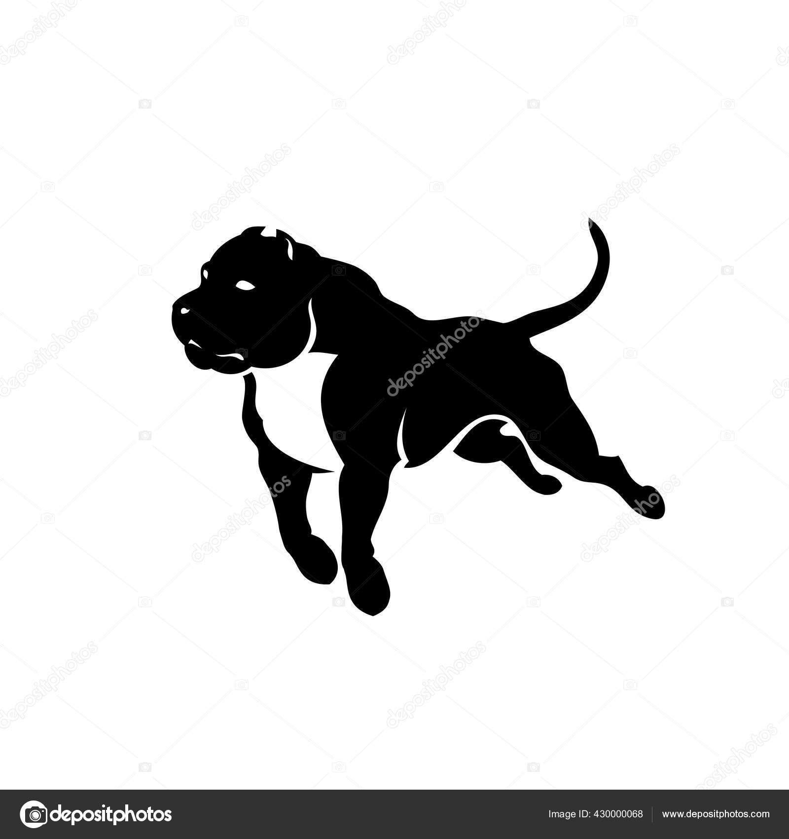 Pit Bull Icon Vector Illustration Stock Vector by ©I.Petrovic 430000068