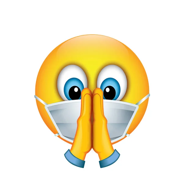 Praying emoji Vector Art Stock Images | Depositphotos