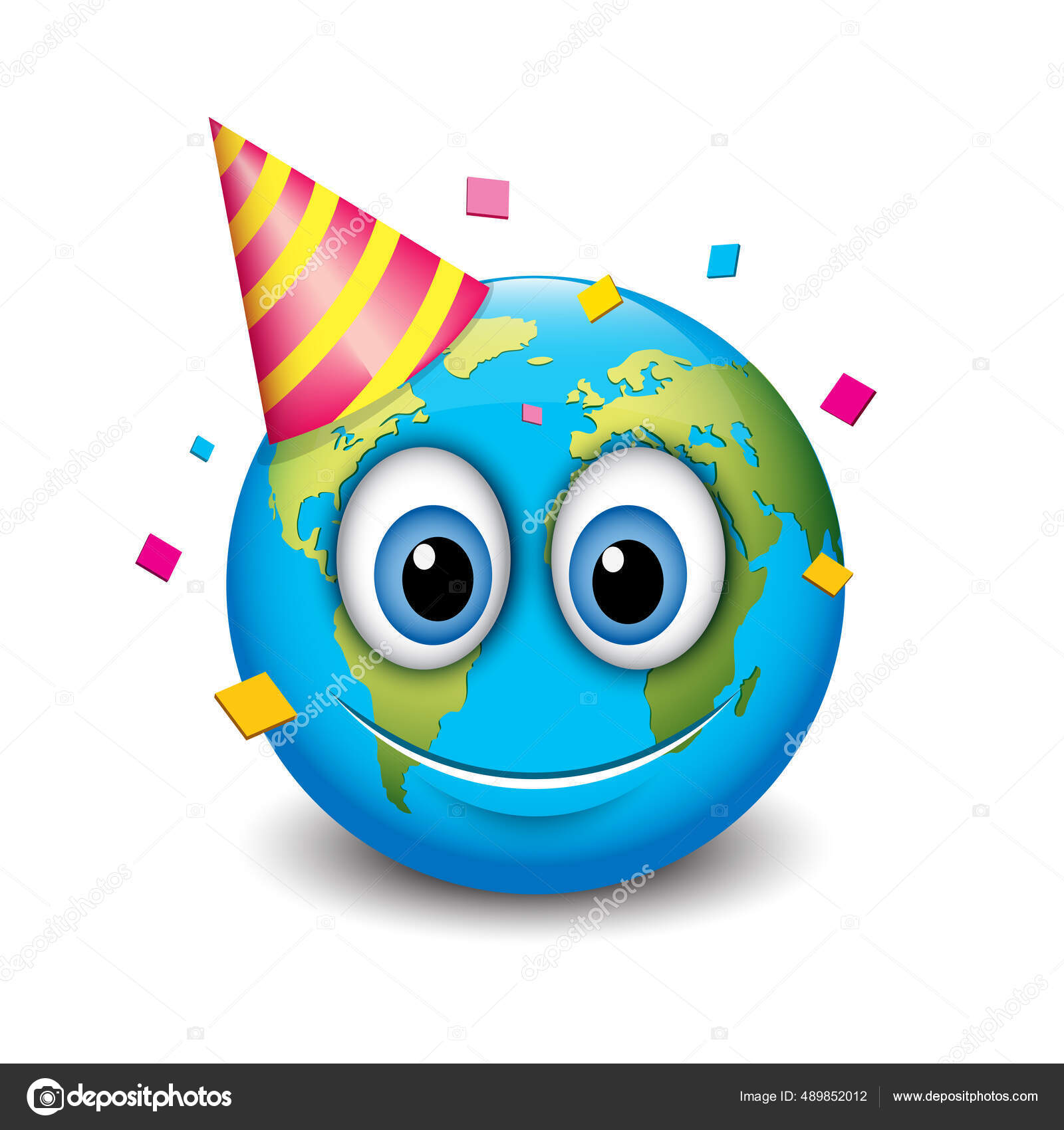 Smiley Face With Party Hat