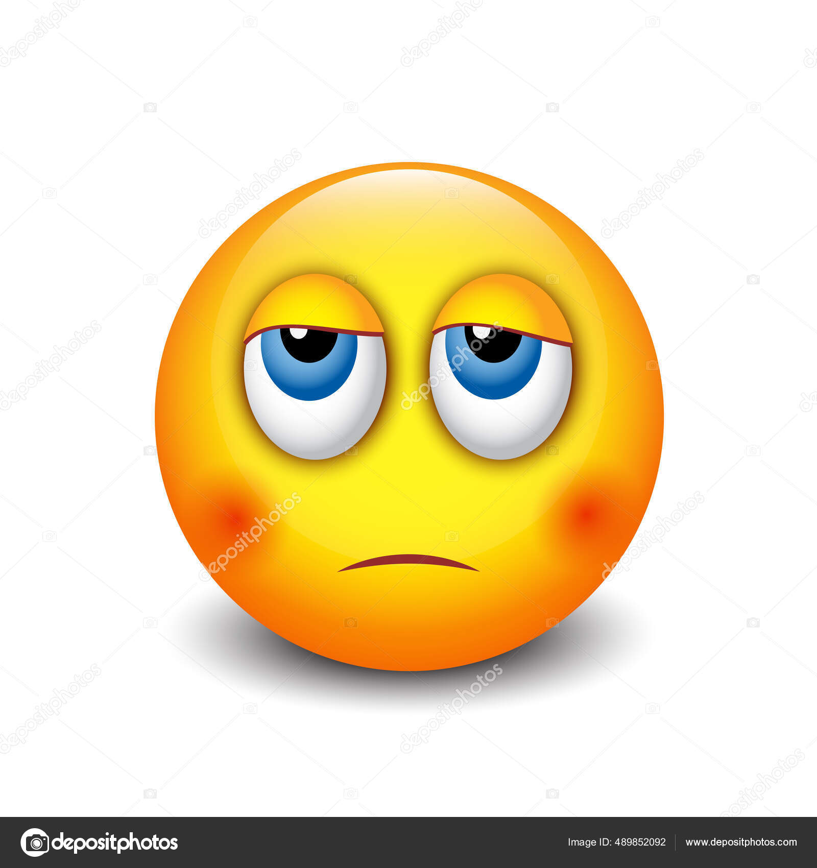 Rolling Eyes Smiley Emoji, Emoticon, Emotion, Face, Rolling Eyes Icon