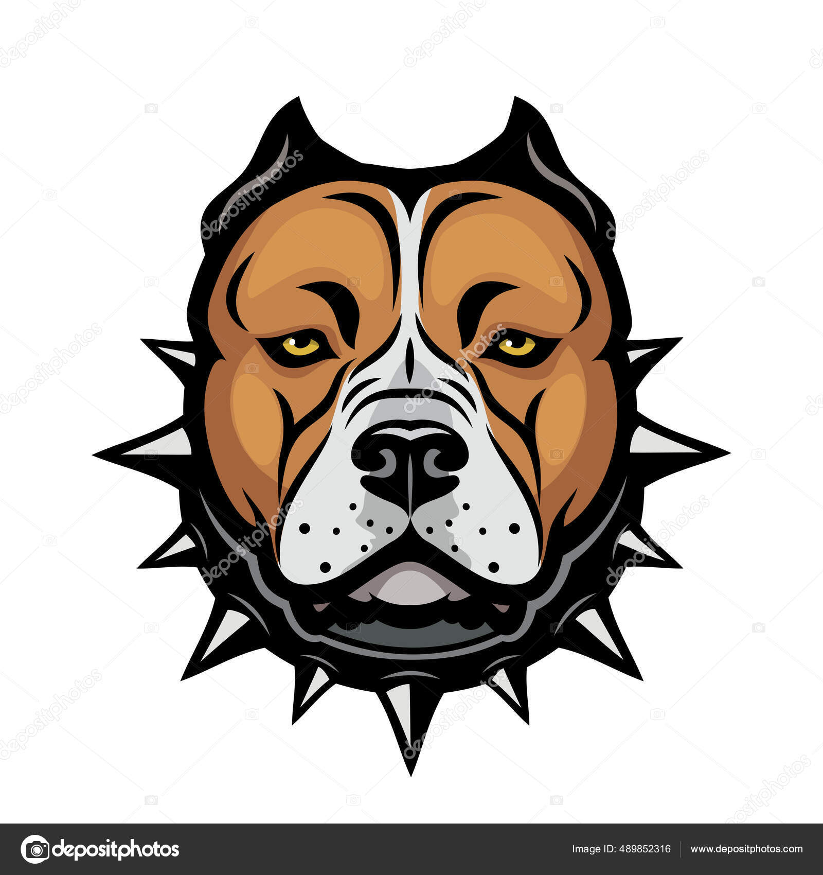 American Bully Head Logo