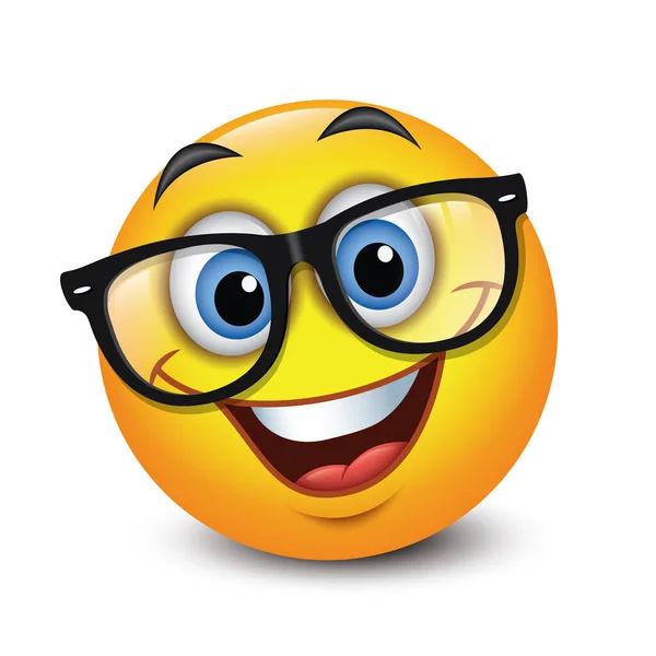 Søt Emotikon Med Tommelen Opp Emoji Vektor Illustrasjon stockvektor © I ...