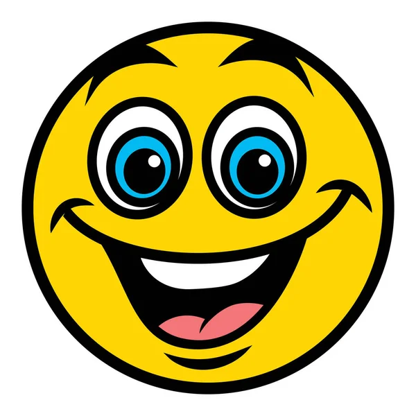 Søt Emotikon Med Tommelen Opp Emoji Vektor Illustrasjon stockvektor © I ...