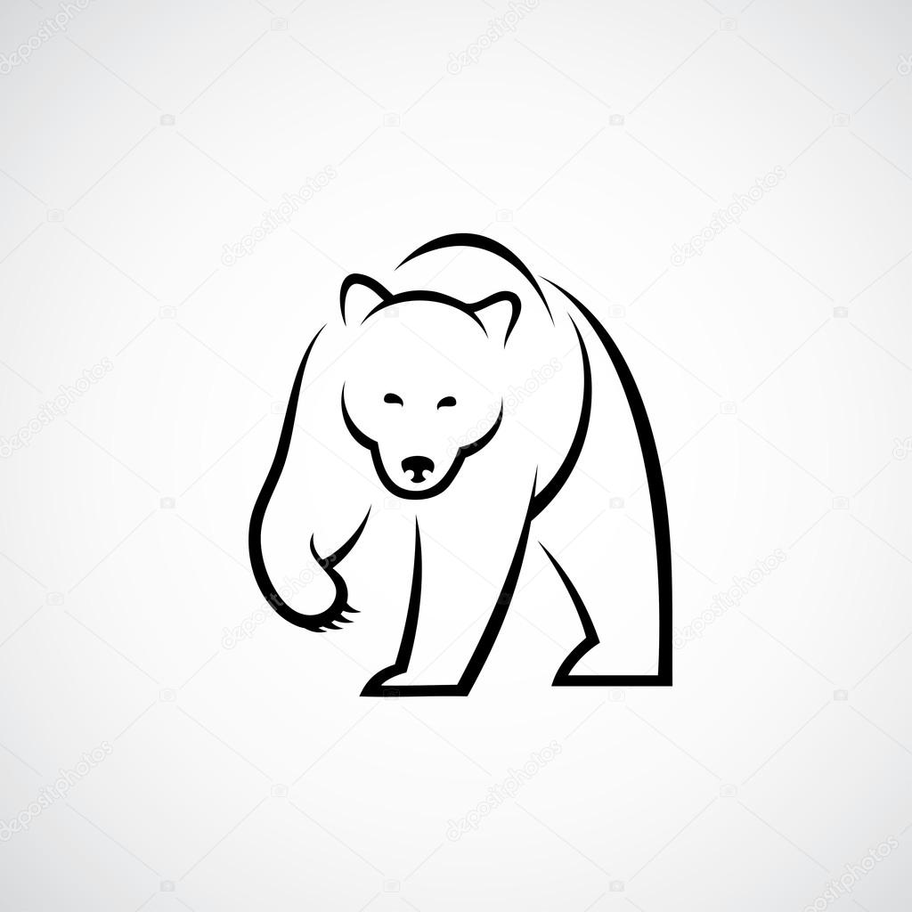 Big bear symbol Stock Vector by ©I.Petrovic 67593277