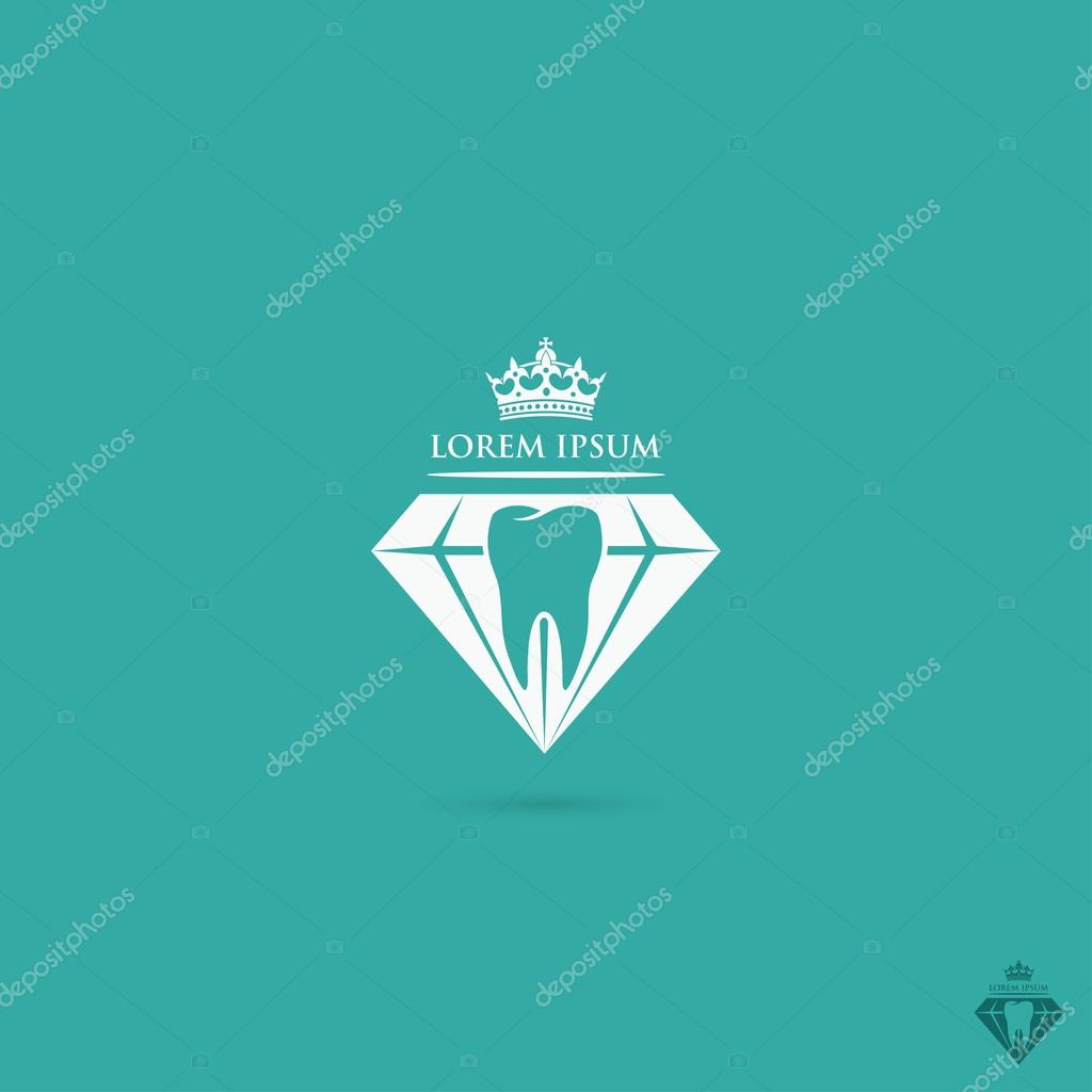 Tooth inside of the diamond — Stock Vector © I.Petrovic #67594485
