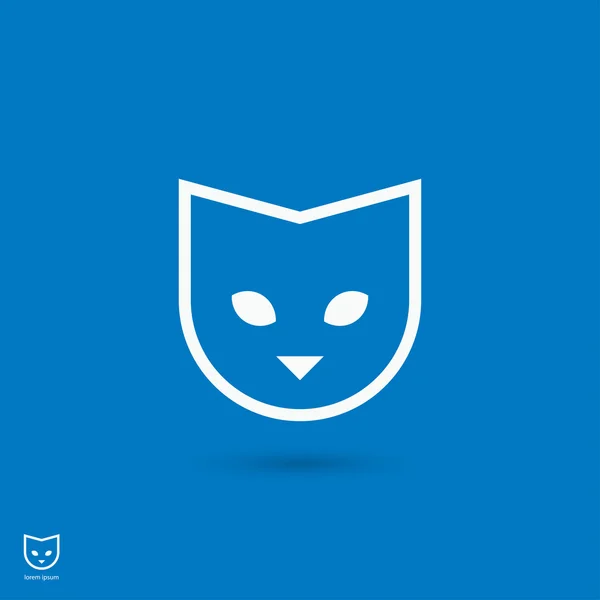 Black cat from geometric elements Stock Vector by ©I.Petrovic 51475895