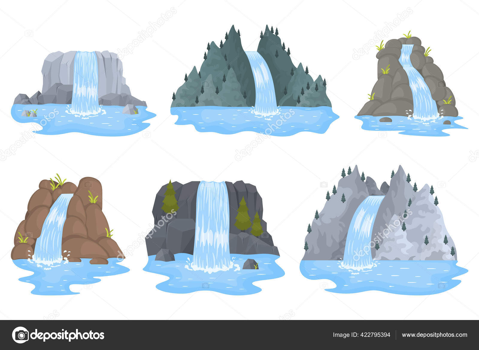 Ice Cliff Clipart