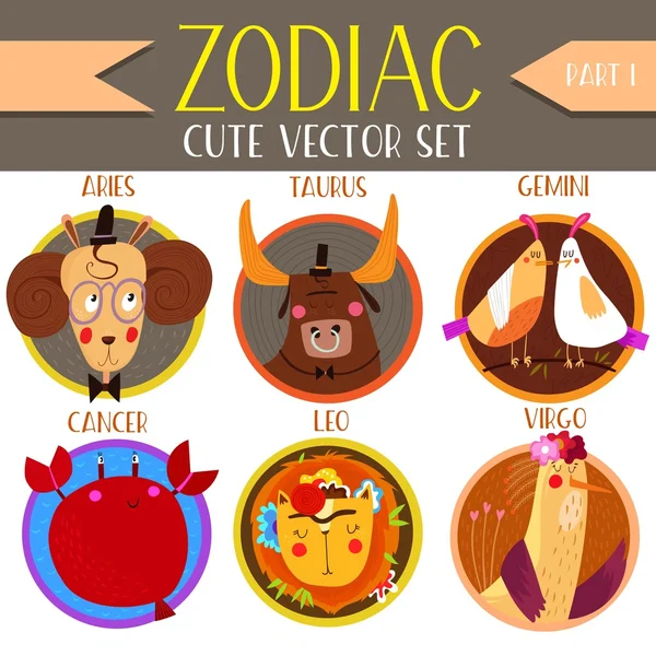 Cute zodiac vectors Stock Photos, Royalty Free Cute zodiac vectors ...