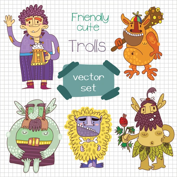 Szkic troll Vector Art Stock Images | Depositphotos