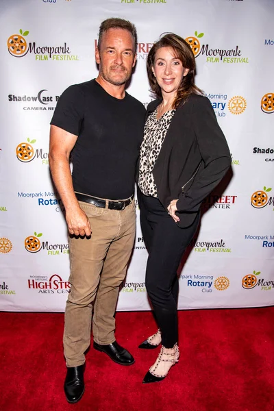 Actor Chris Dukes Perk Group Founder Kris Dukes Attend 2024 — Stock ...