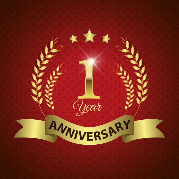1 year anniversary Vector Images | DepositPhotos