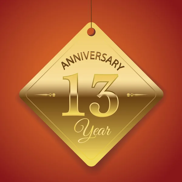 13th anniversary Vector Art Stock Images | Depositphotos