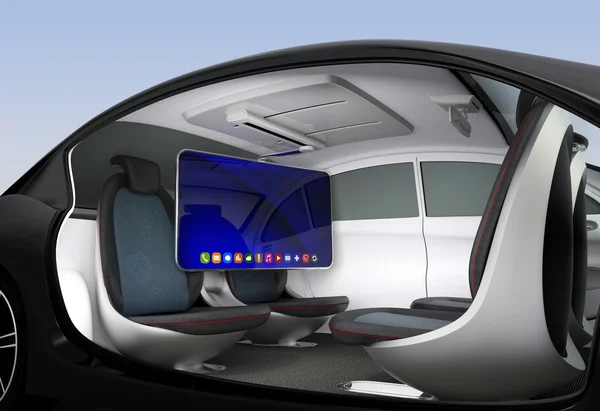 Autonomous car interior concept — Stock Photo © chesky_w #110446674