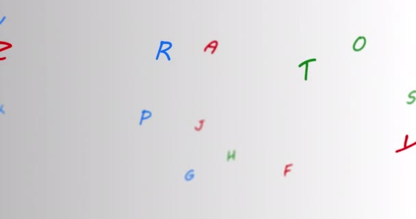 33 Alfabetos coloridos Videos, Royalty-free Stock Alfabetos coloridos ...