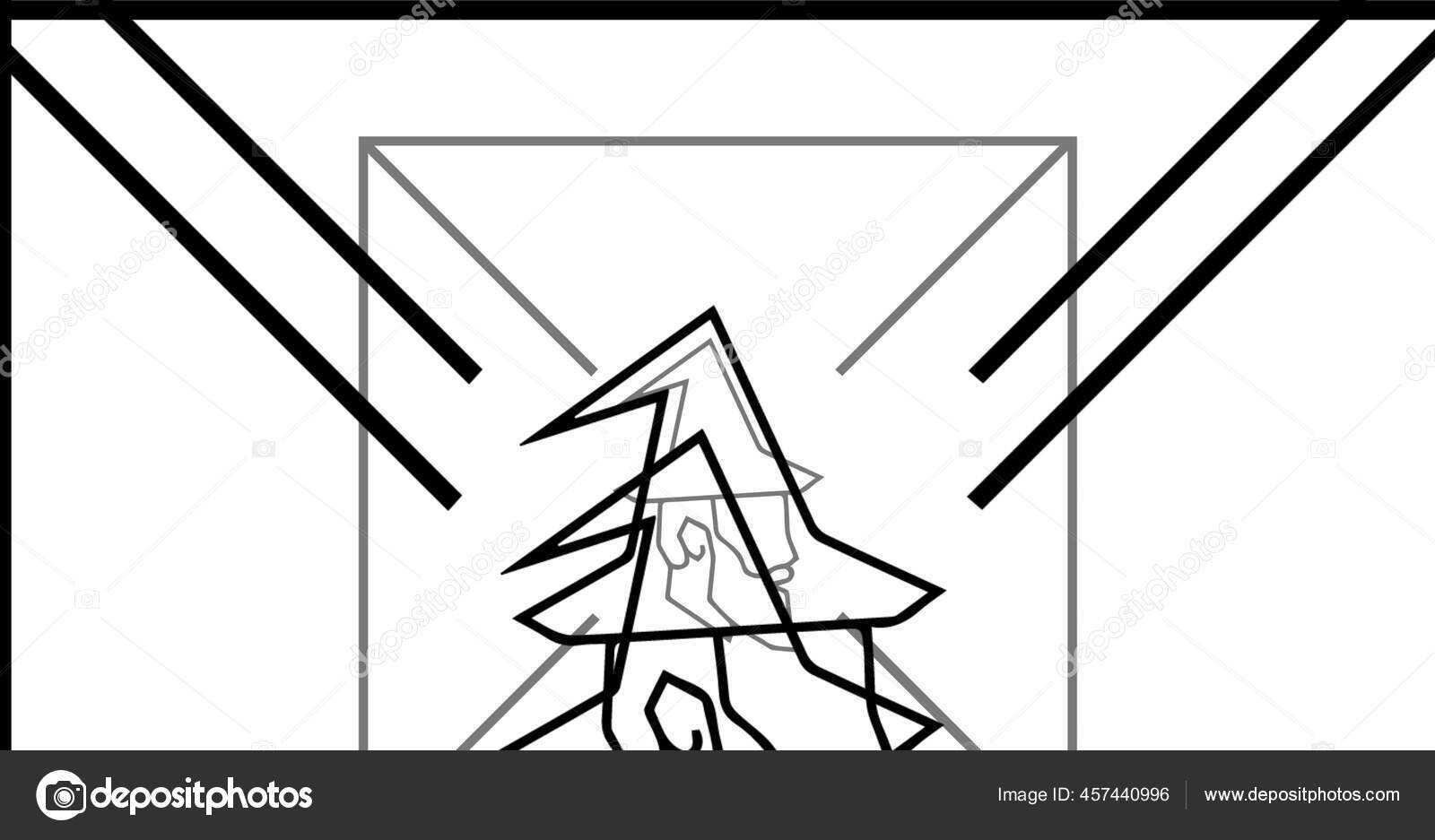 Man Wizard Hat Icon Illustration — Stock Photo © vectorfusionart #457440996