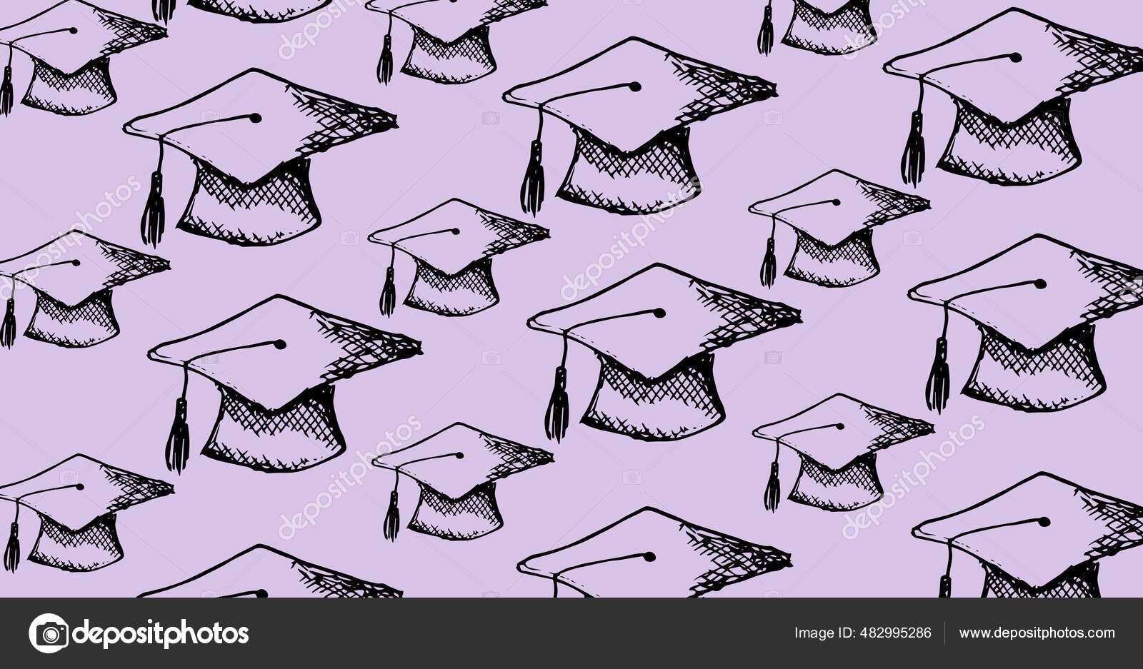 Purple Graduation Background