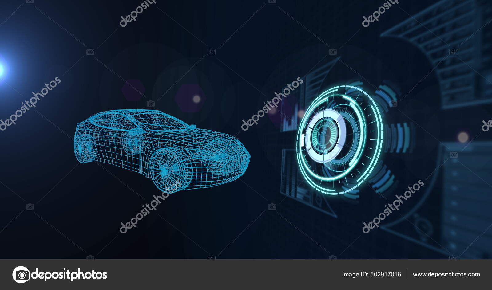 Image Car Drawing Scope Scanning Data Processing Global Car Industry ...