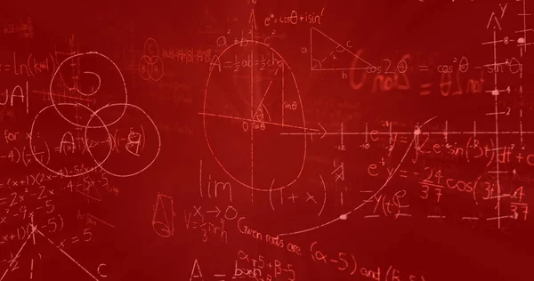 Image Handwritten Mathematical Formulae Purple Background Science ...