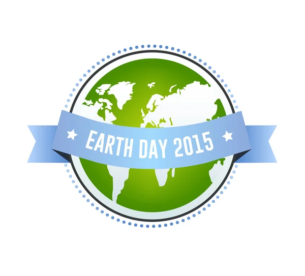 Earth day sign Stock Vector by ©vectorfusionart 70583509