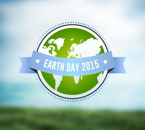 Earth day sign — Stock Vector © vectorfusionart #70583515