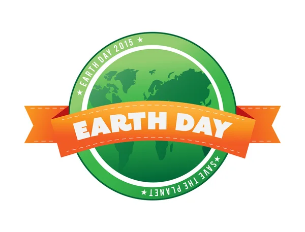 Earth day sign Stock Vector Image by ©vectorfusionart #70584749