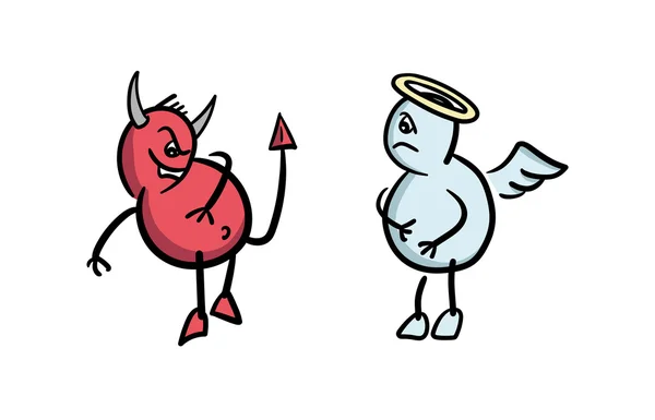 Good Vs Evil Clipart