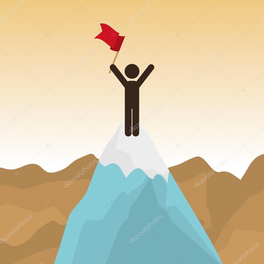 Ícone do design conquista — Vetor de Stock © djv #100383684