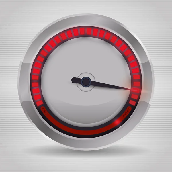 Gauge transportation kilometer speed icon. Vector graphic Stock Vector ...