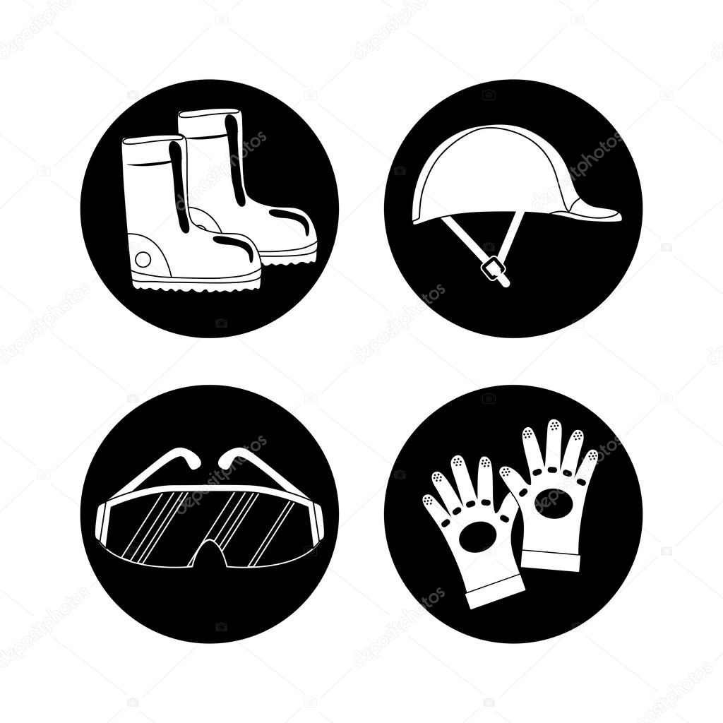 Imágenes: seguridad icono | Seguridad industrial. Icono de seguridad ...