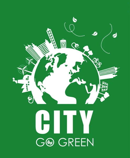 100,000 Go green city Vector Images | Depositphotos