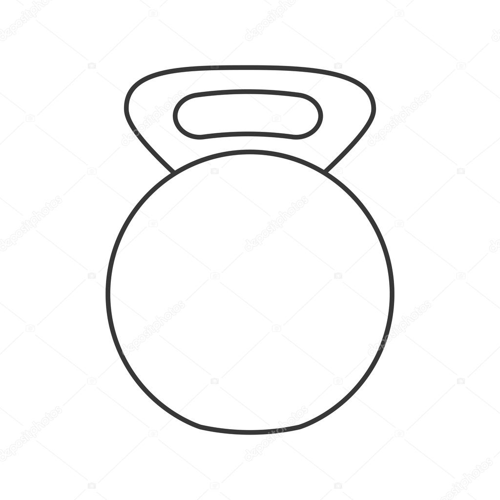 Isolated weights design. Healthy lifestyle concept , vector gra — Stock ...