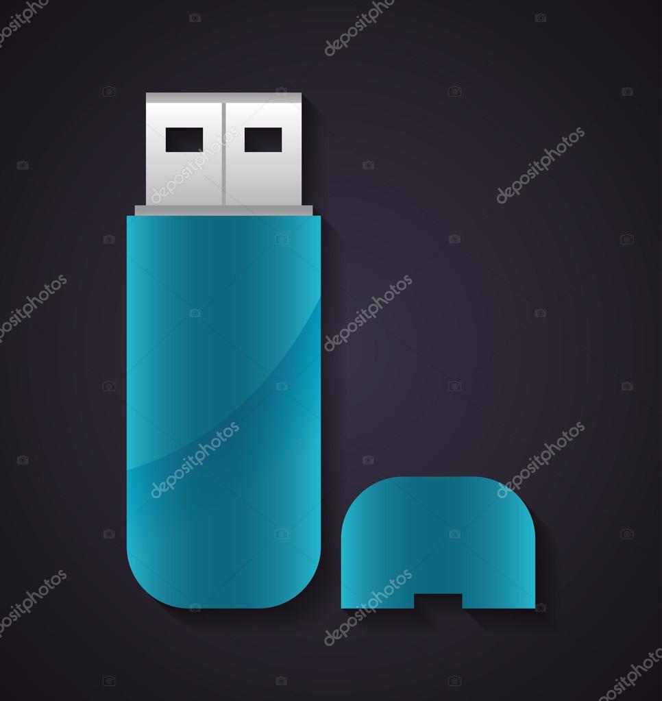 Usb icon. Technology design. Vector graphic Stock Vector Image by ©djv ...