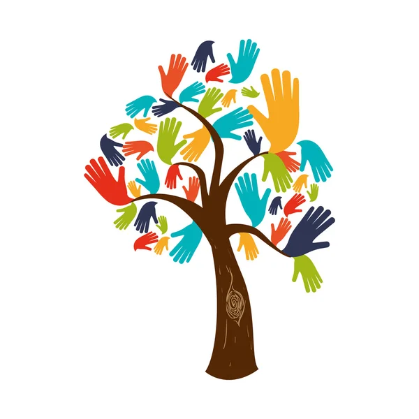 Tree of hands Stock Photos, Royalty Free Tree of hands Images ...