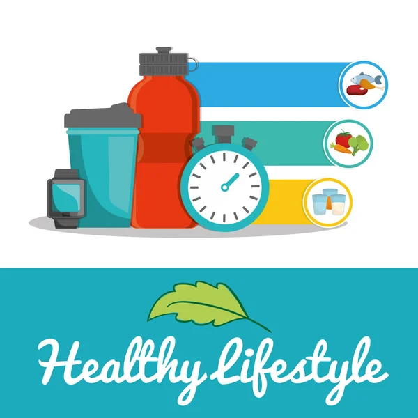 Healthy life design Vector Art Stock Images | Depositphotos