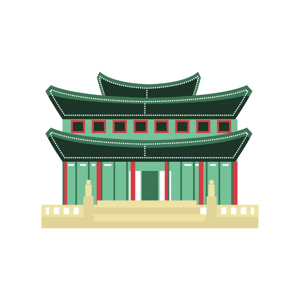 Korean traditional architecture vektörler | Korean traditional ...
