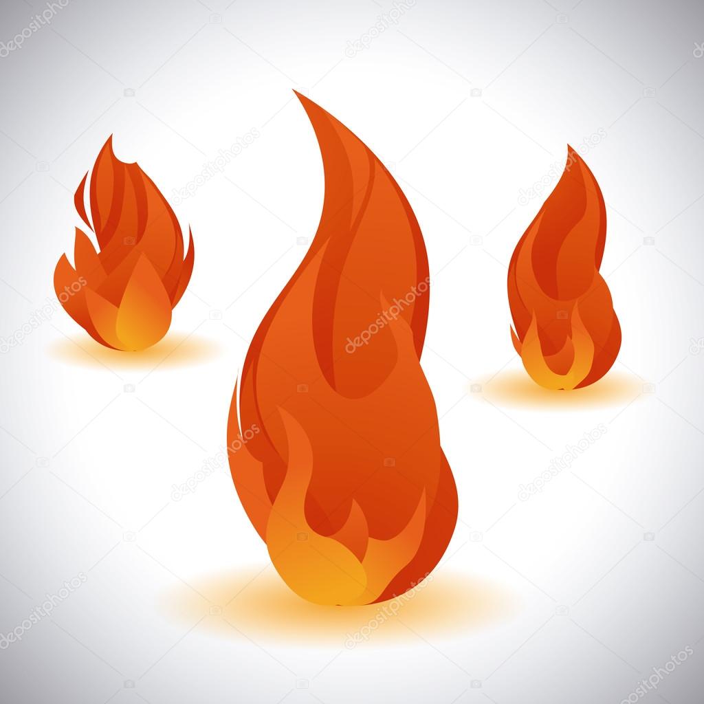 Fire design Stock Vector by ©djv 52699463