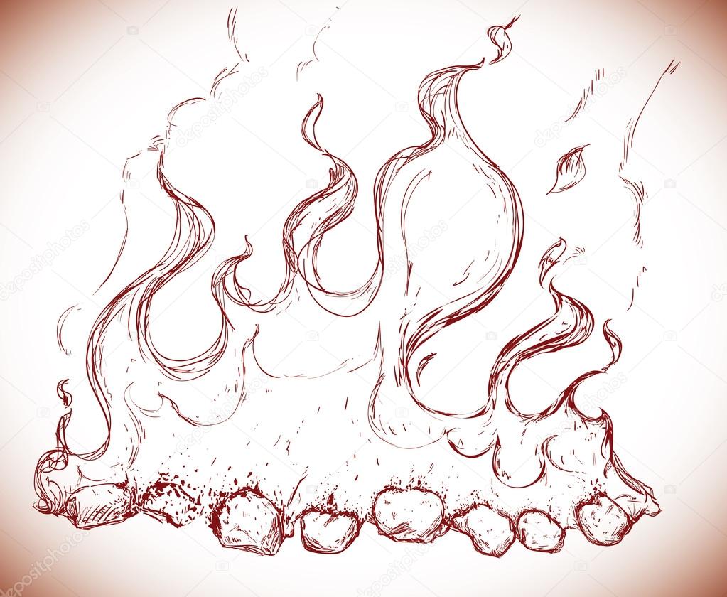 Fire design Stock Vector by ©djv 52699589