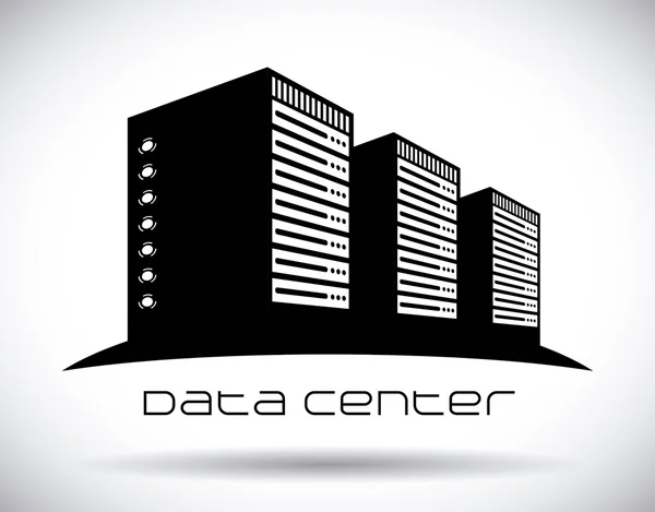 Data Center Icon Vector
